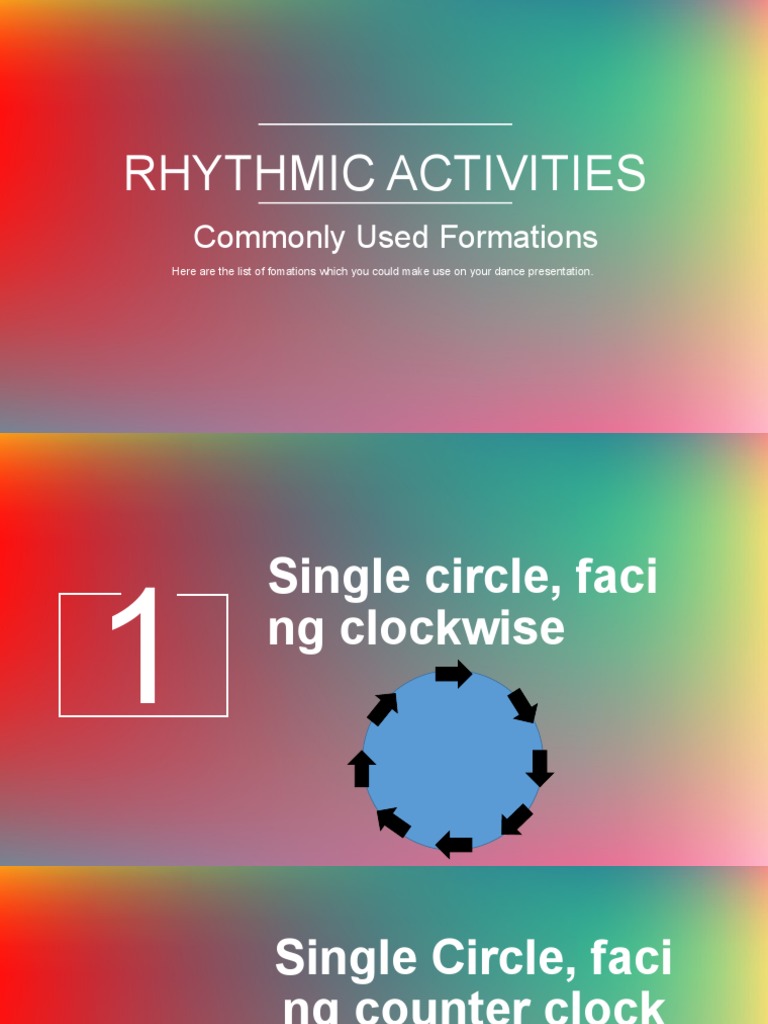 Lesson 2 Rhythmic Activities | PDF | Social Dance | Dances
