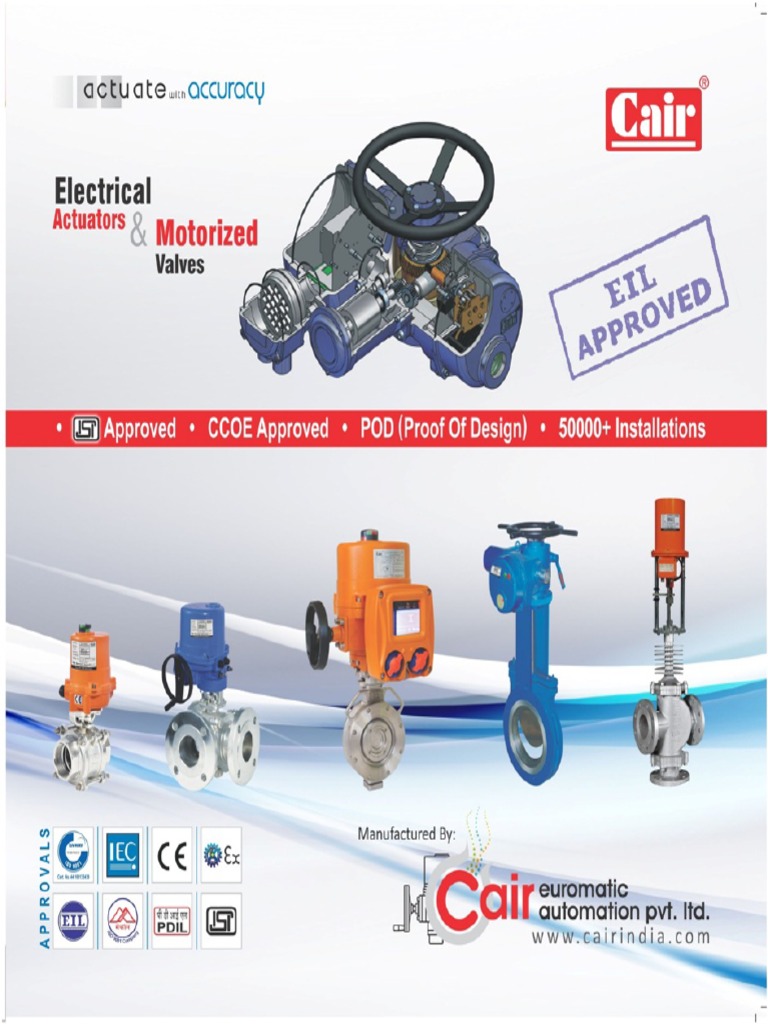 Cair Motorised Valve Folder | PDF