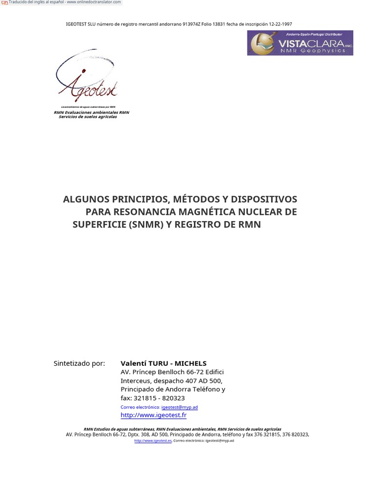 MRS Theory and Example - En.es | PDF | Resonancia magnética nuclear ...