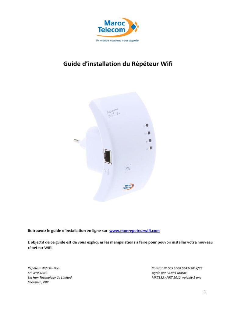 Guide Repeteur Wifi | PDF | Wi-Fi | Informatique