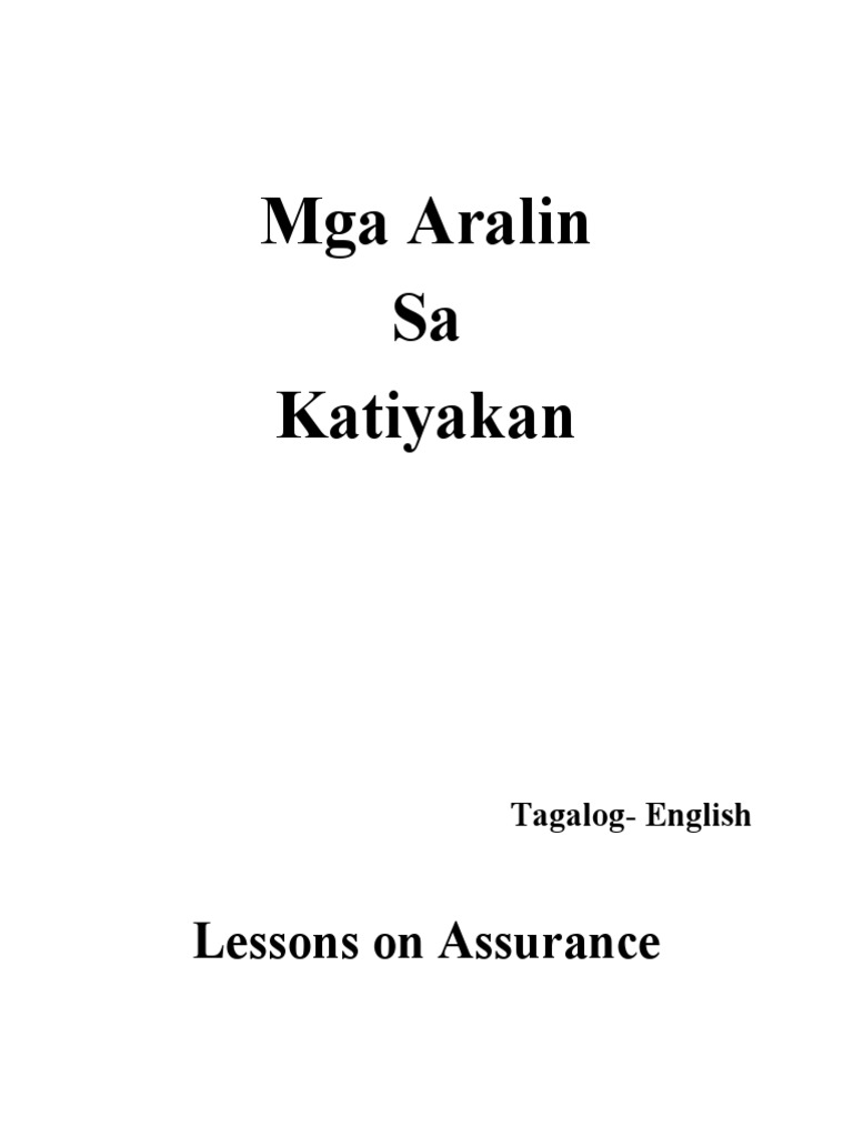 Lessons On The Assurance | PDF