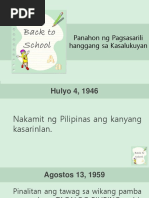 Timeline NG Kasaysayan NG Wikang 20231008 112137 0000 | PDF