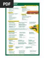 Subway Menu | PDF | Menu | Salad