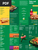 Parsley Box - Menu | PDF | Meal | Cuisine