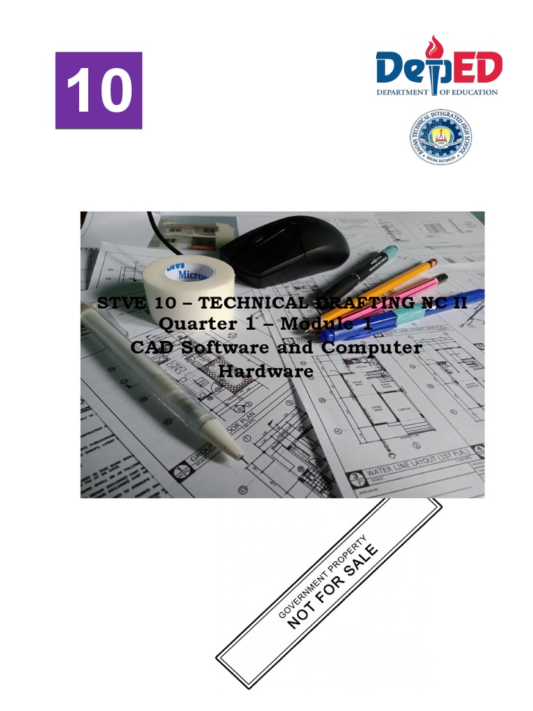 Imel Talag - Stve - Technical - Drafting - Ncii - 10 - Adm - Q1 - M1 | PDF | Computer Data ...