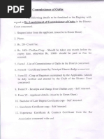 Oath Commissioner Application Form | PDF