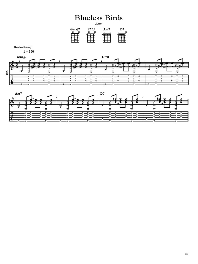 Blueless Birds - Joni | PDF
