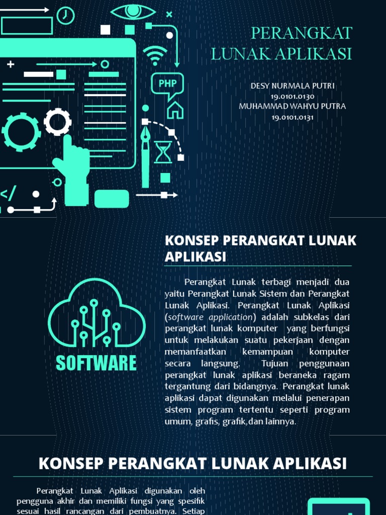 Jenis-jenis Software Aplikasi | PDF | Komputer