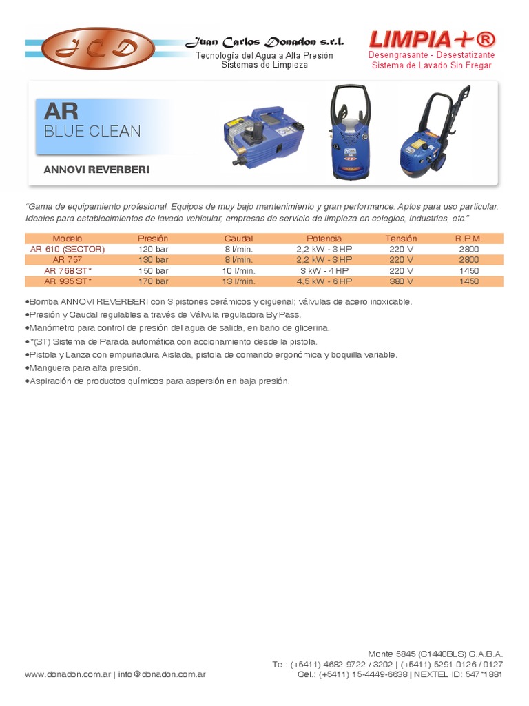 Ar Blue Clean 610 - 1435774568 | PDF