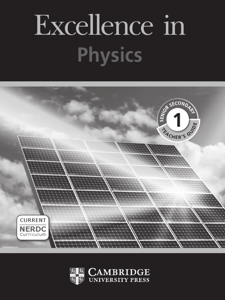 Excellence in Physics Senior Secondary 1 Teachers Guide | PDF | Force ...