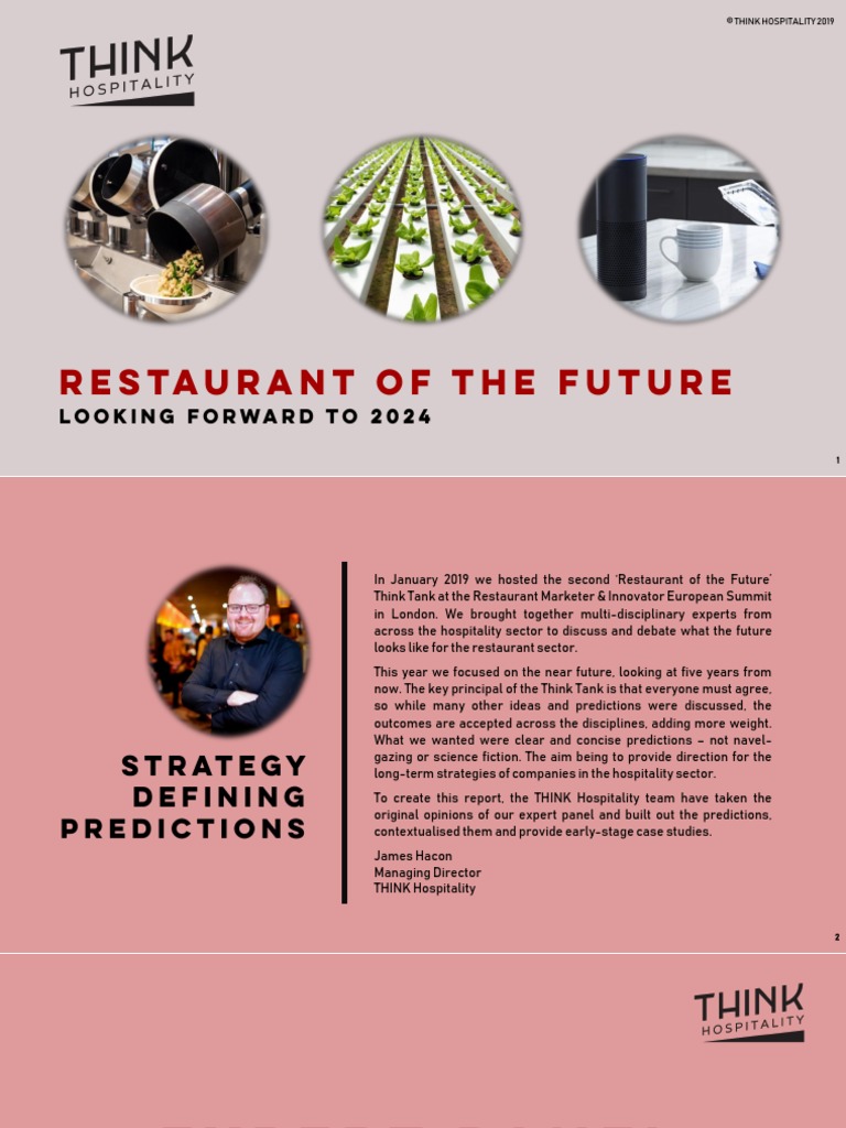 Restaurant of Future | PDF | Labour Economics | Foods