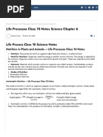 Life Processes Complete Chapter?_ CLASS 10 Science _ NCERT Covered ...