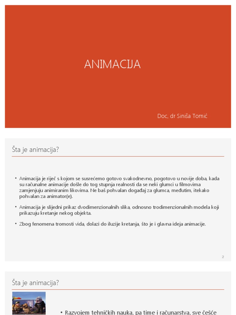 Animacija 1 - 8003 | PDF