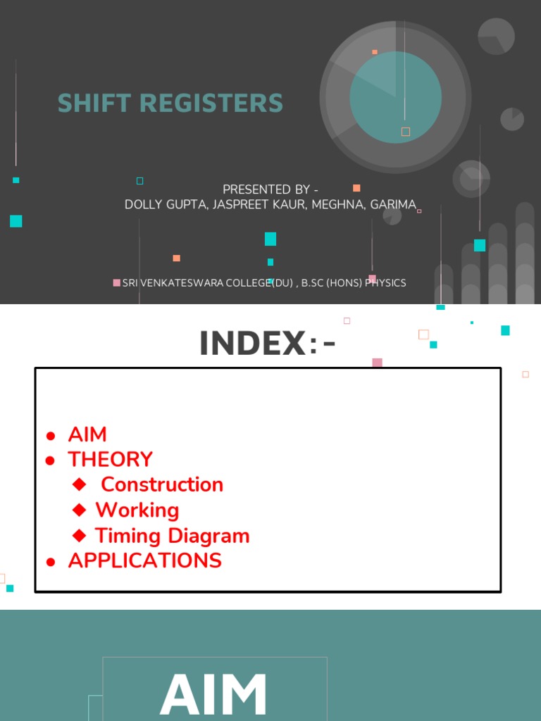 Shift Registers | PDF | Computer Science | Electrical Engineering