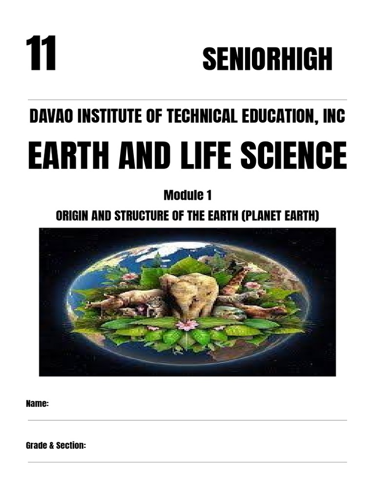 Module 1 - Earth and Life Science | PDF | Atmosphere | Earth