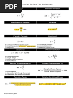 PK Formula Sheet | PDF | Pharmacokinetics | Pharmaceutics