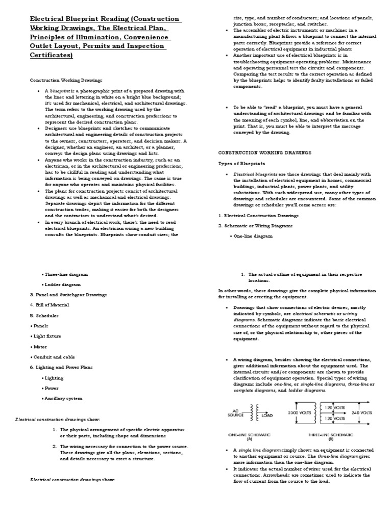 G 12 Electrical Blueprint Reading | PDF | Lighting | Electrical Wiring