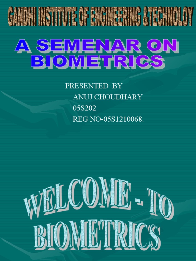 An Introduction to Biometric Authentication: Measuring Life for Secure ...