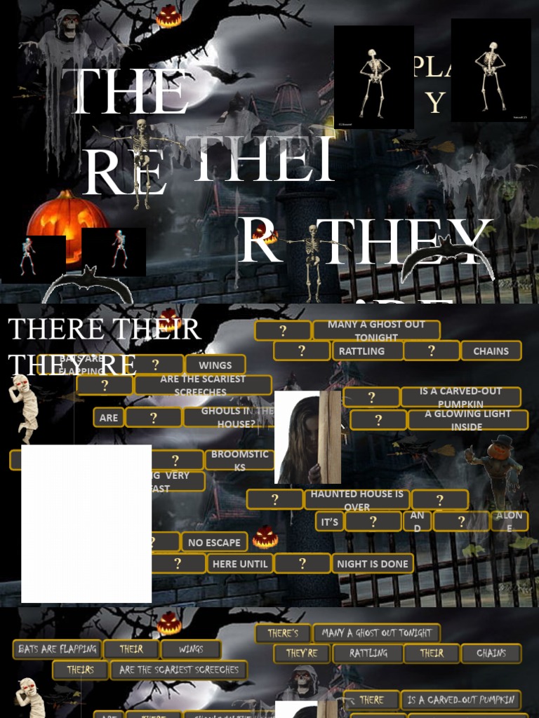 There Their Theyre Halloween | PDF | Supernatural Legends | Halloween