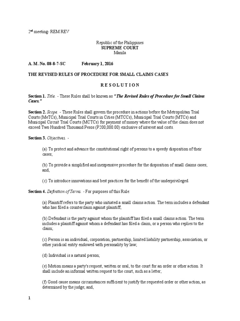 Rem Notes Part 1 | PDF | Lawsuit | In Rem Jurisdiction