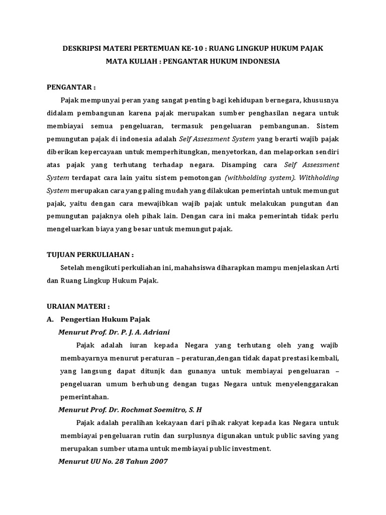 Phi Pertemuan 10 | PDF | Ilmu Sosial | Hukum