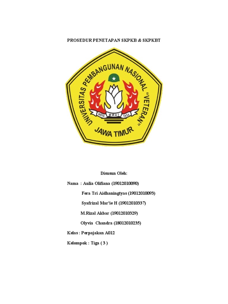 Prosedur SKPKB dan Denda Pajak Terutang | PDF
