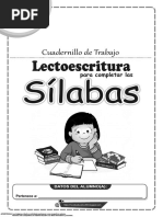 Cuadernillo Repaso Lectoescritura Segundo Grado Primaria | PDF