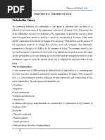Freeman's Stakeholder Theory Overview | PDF