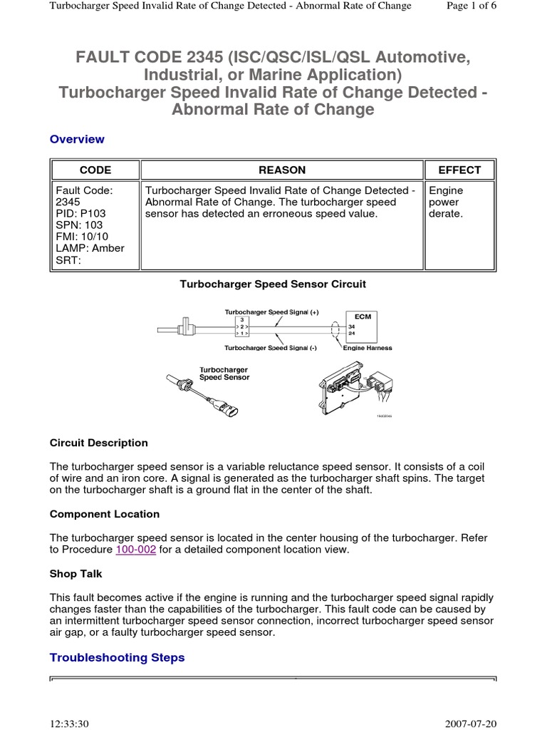 2345 | PDF | Electrical Connector | Turbocharger