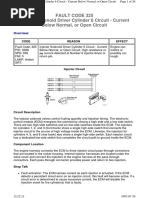 Ford OBD1 Codes and Procedure | PDF | Fuel Injection | Throttle