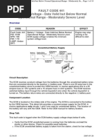 Fault Code 415 Engine Oil Rifle Pressure - Data Valid But Below Normal ...