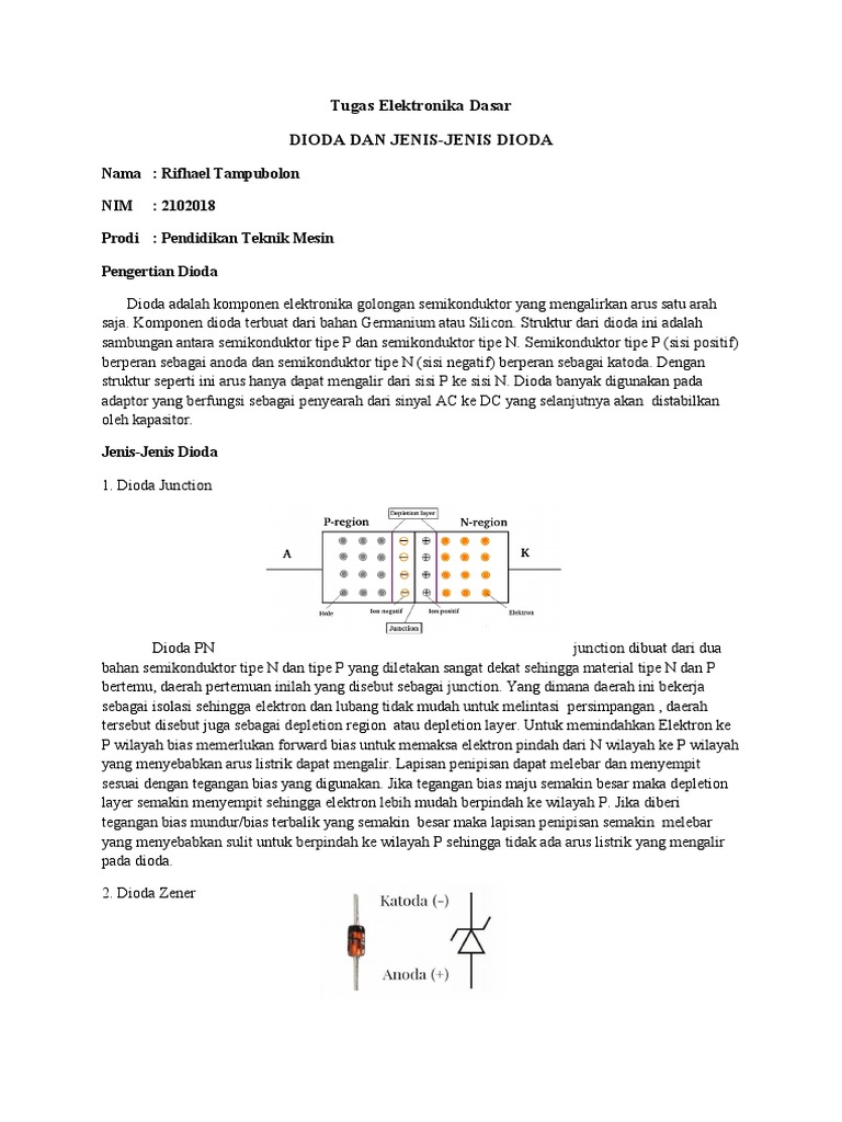 Jenis-Jenis Dioda | PDF