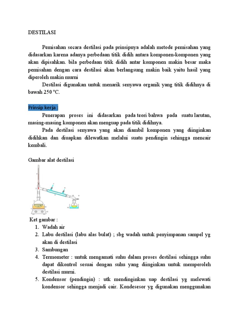 Metode Destilasi dan Sokletasi | PDF | Sains & Matematika