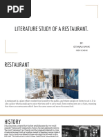 Restaurant Design Case Study and Literature Study | PDF | Restaurants ...