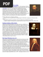 Birth Dates of Notable Scientists | PDF | Biology | Genetics