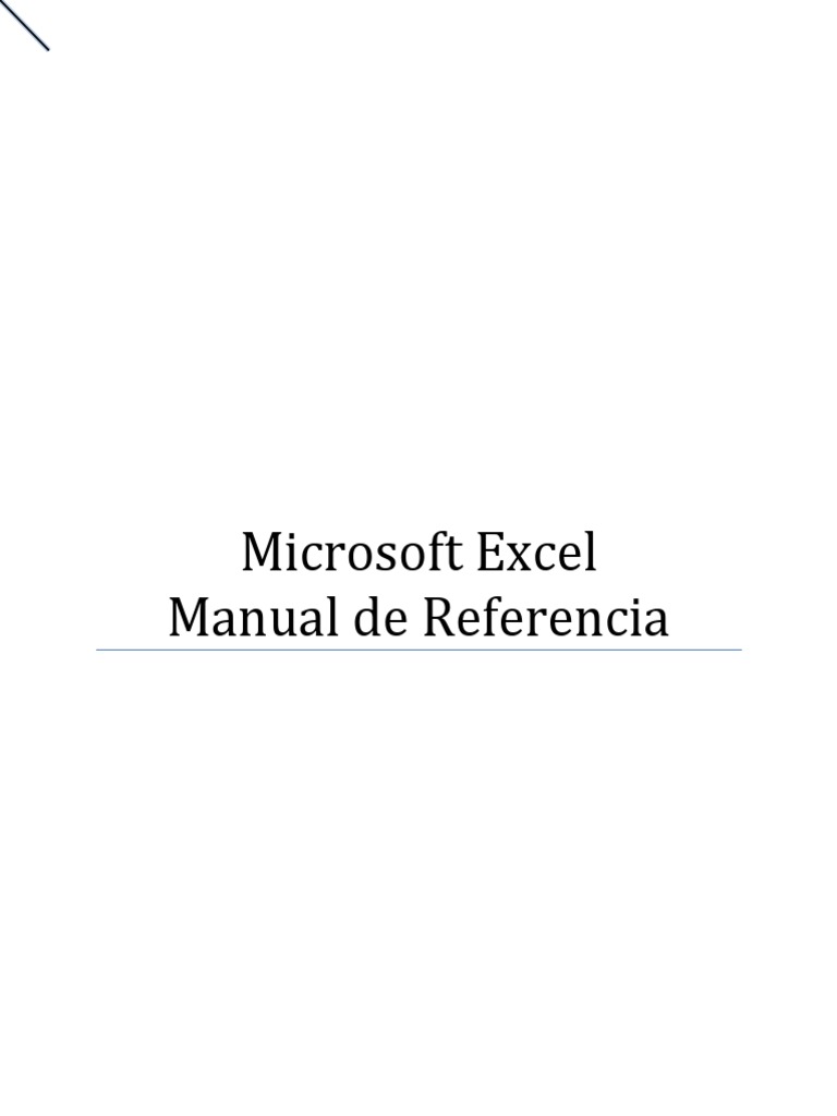 Manual Excel 2021 | PDF | Microsoft Excel | Hoja de cálculo