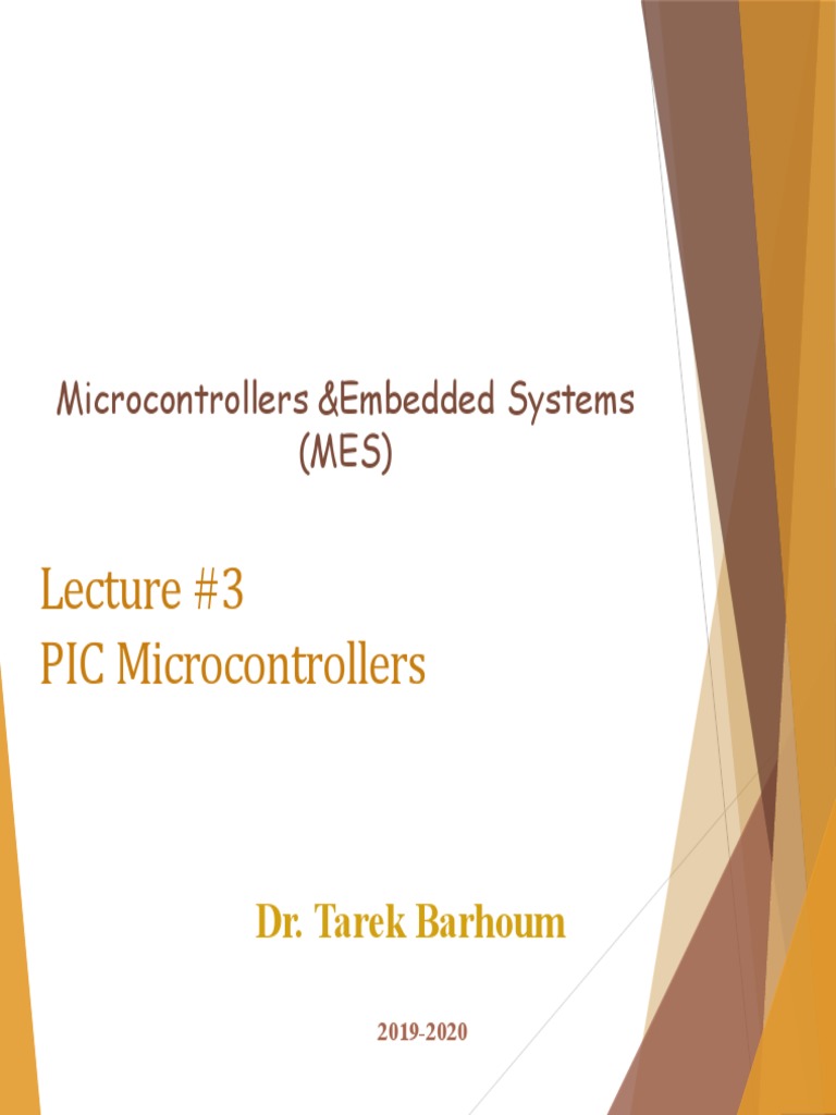Pic16f877a Microcontrollers And Embedded Systems Pdf Microcontroller Analog To Digital