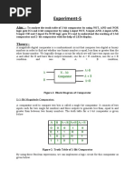 EXPERIMENT No 5 - MuX and DeMux | PDF | Electronic Engineering | Electronics
