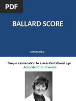 Ballard Score: Neuromuscular Maturity 1. Posture | PDF | Anatomical ...