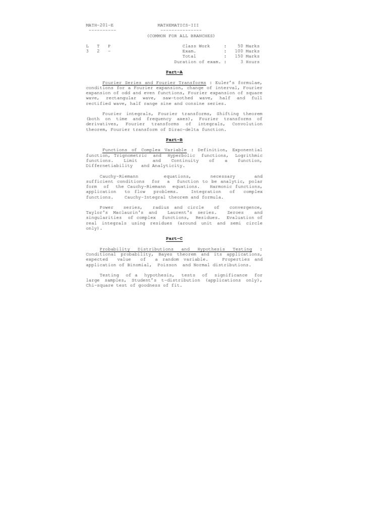 MDU CSE B.Tech 2nd Year Syllabus | PDF | Inheritance (Object Oriented Programming) | Class ...