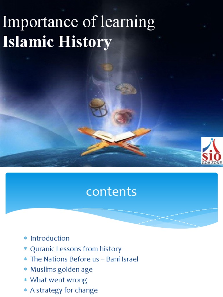 Importance of Learning Islamic History | PDF | Prophets And Messengers ...