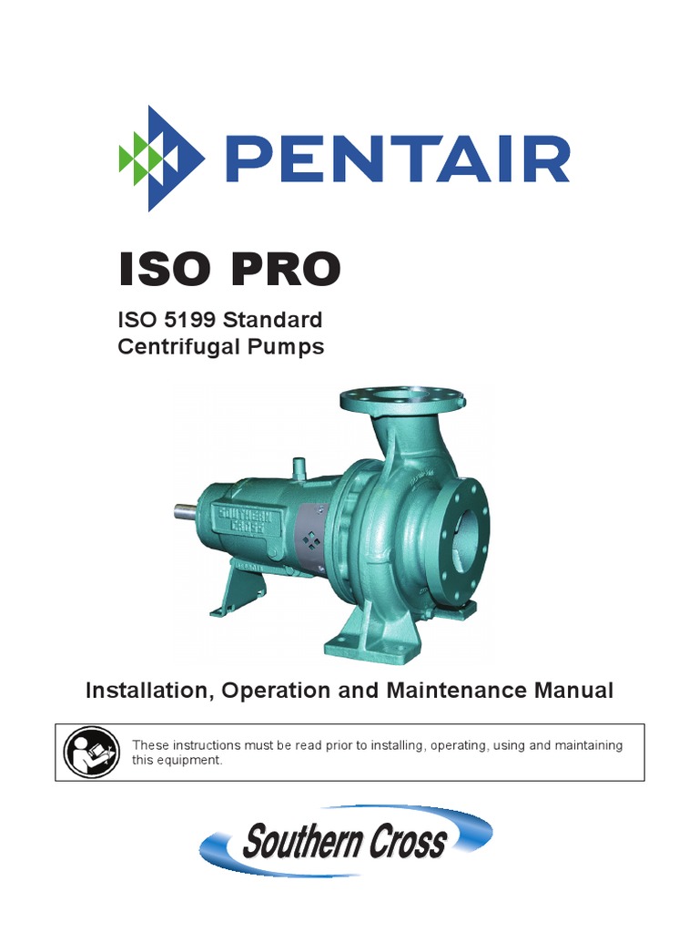 Iso Pro: ISO 5199 Standard Centrifugal Pumps | PDF | Pump | Safety