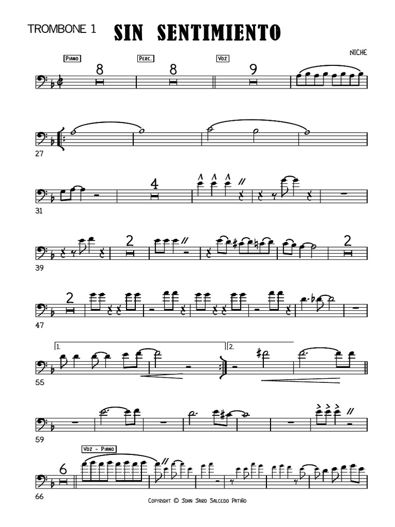 Sin Sentimiento | PDF