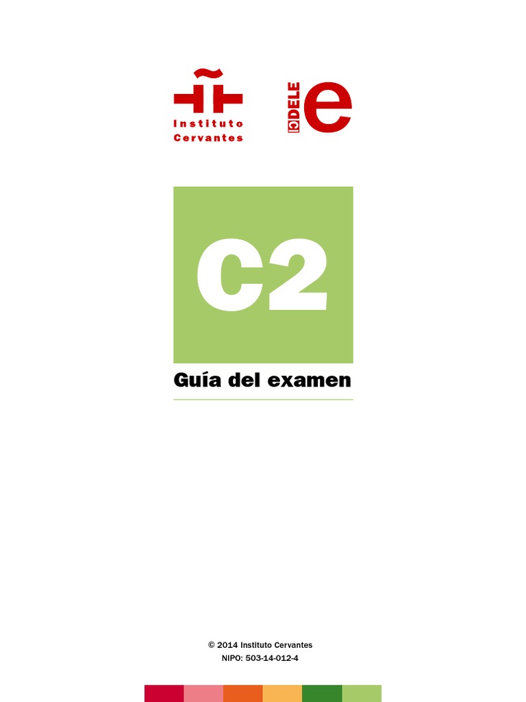 Guia Examen Dele c2 | PDF | Prueba (evaluación) | Lengua española