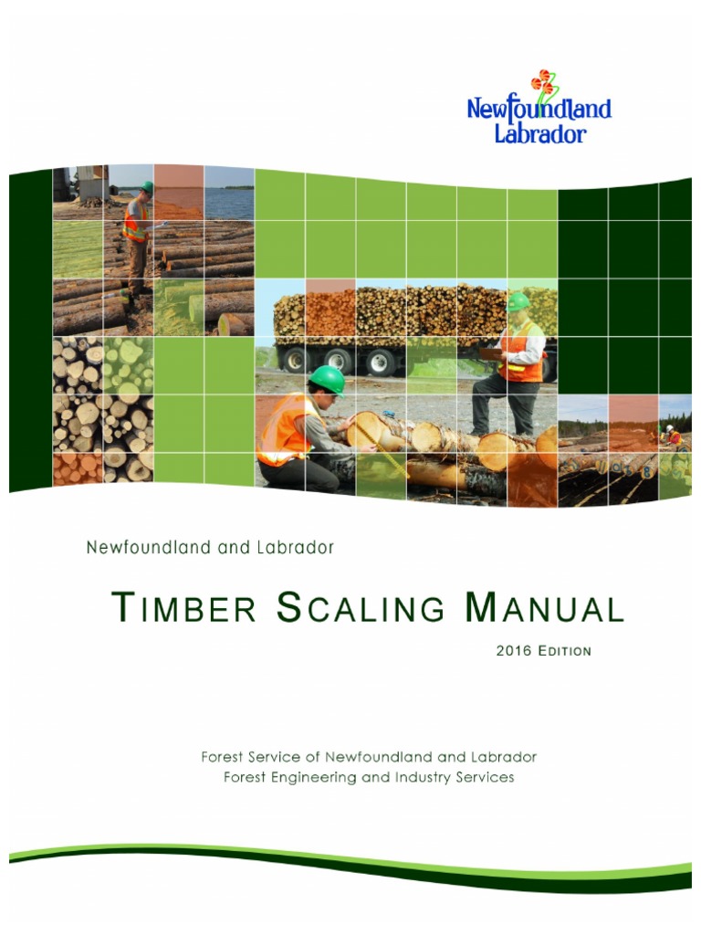 Forestry Support PDF NL Timber Scaling Manual 2016 | Download Free PDF ...