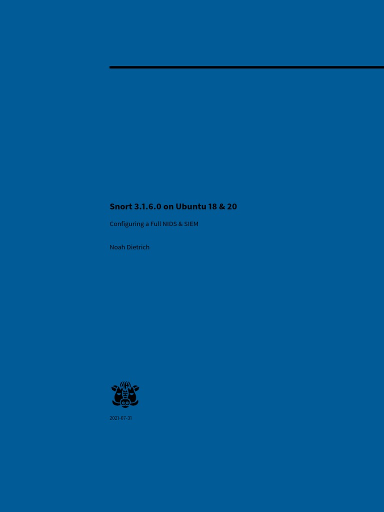 Snort 3 On Ubuntu 18 and 20 | PDF | Sudo | Command Line Interface