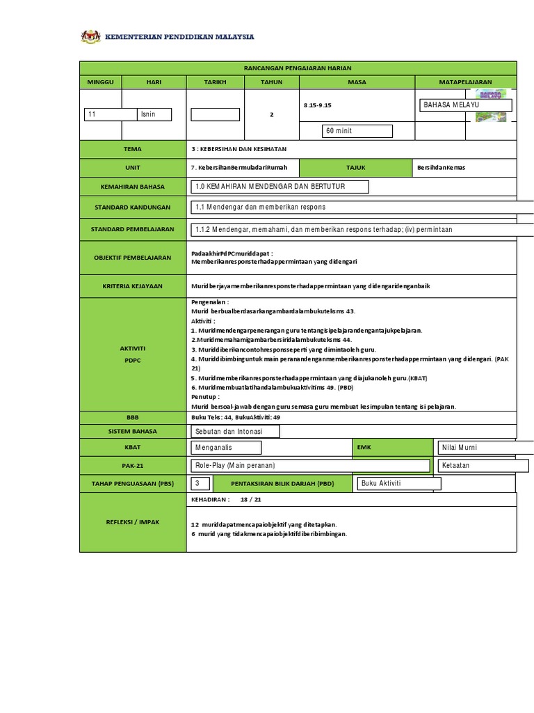 RPH BM THN 2-Unit 7 (M11) | PDF