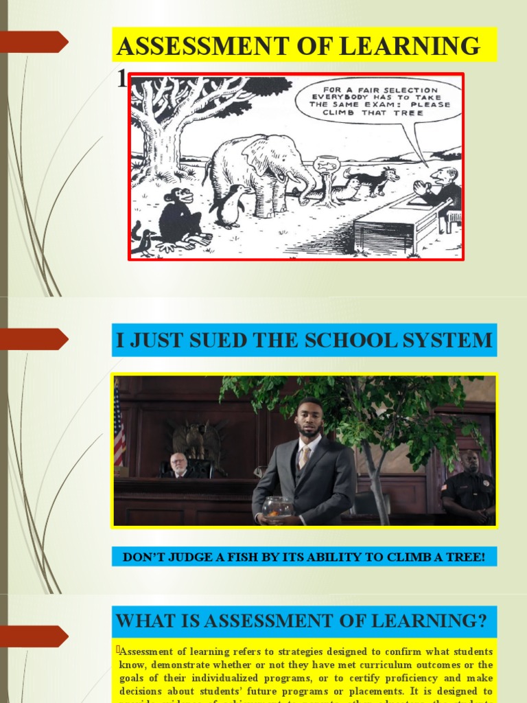 Profed 8 Assessment of Learning 1 | PDF | Educational Assessment | Test ...