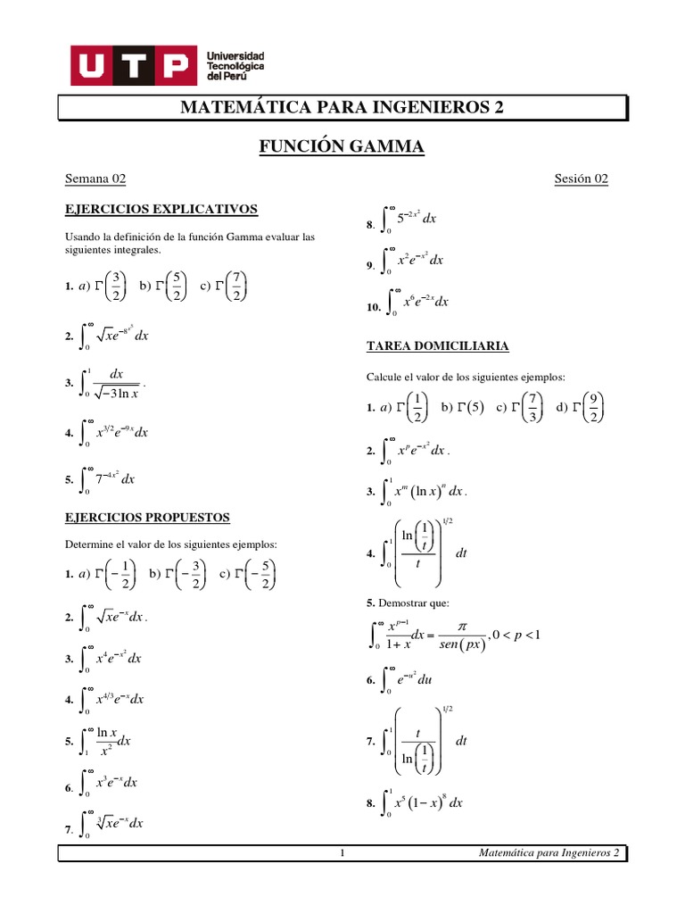 S02.s1 - Resolver Ejercicios | PDF | Matemáticas | Análisis matemático