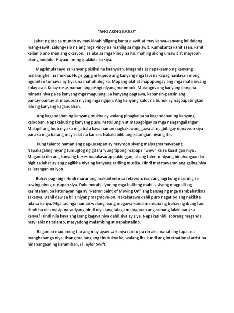 Tekstong Deskriptibo | PDF